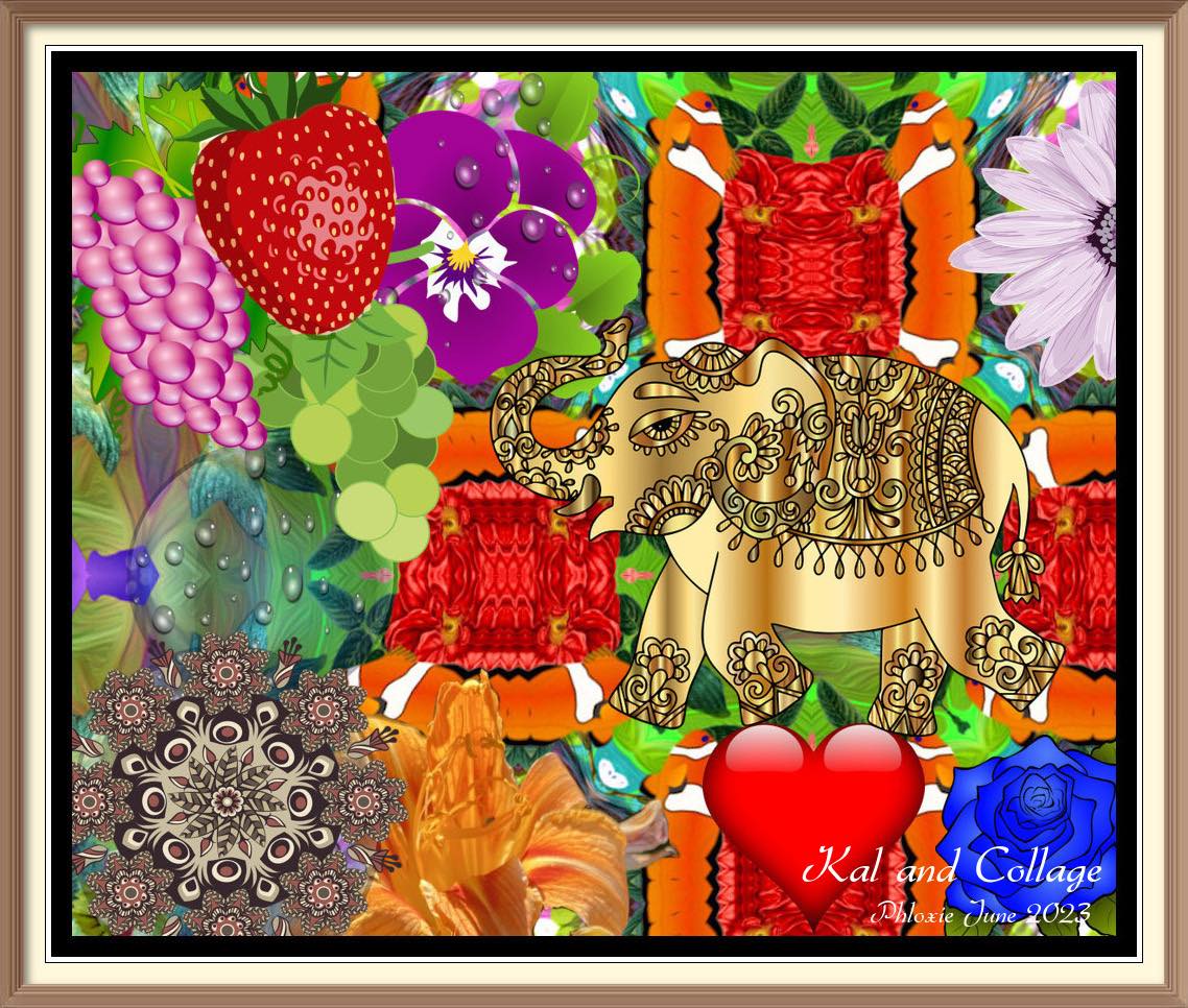 Jigsaw Puzzle | March of the Golden Elephant | 224 pieces | Jigidi