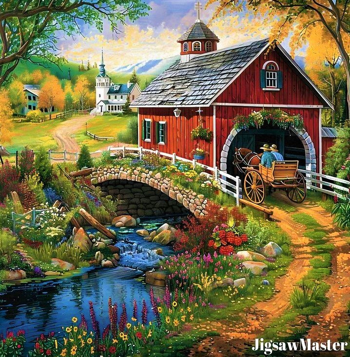 Jigsaw Puzzle | 64 pieces | Landscape | Jigidi