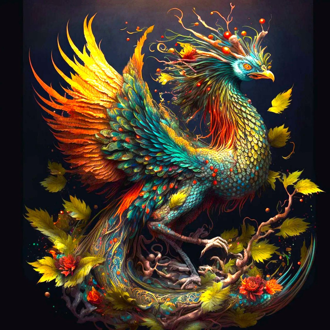 Solve Legendary Firebird... jigsaw puzzle online with 25 pieces