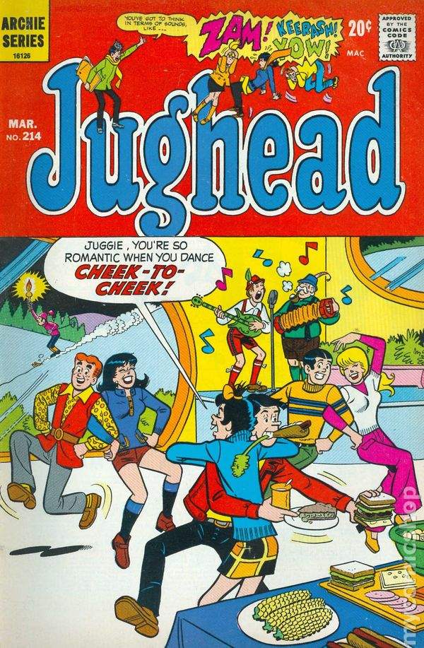Solve Jughead: The Romantic Dance jigsaw puzzle online with 126 pieces