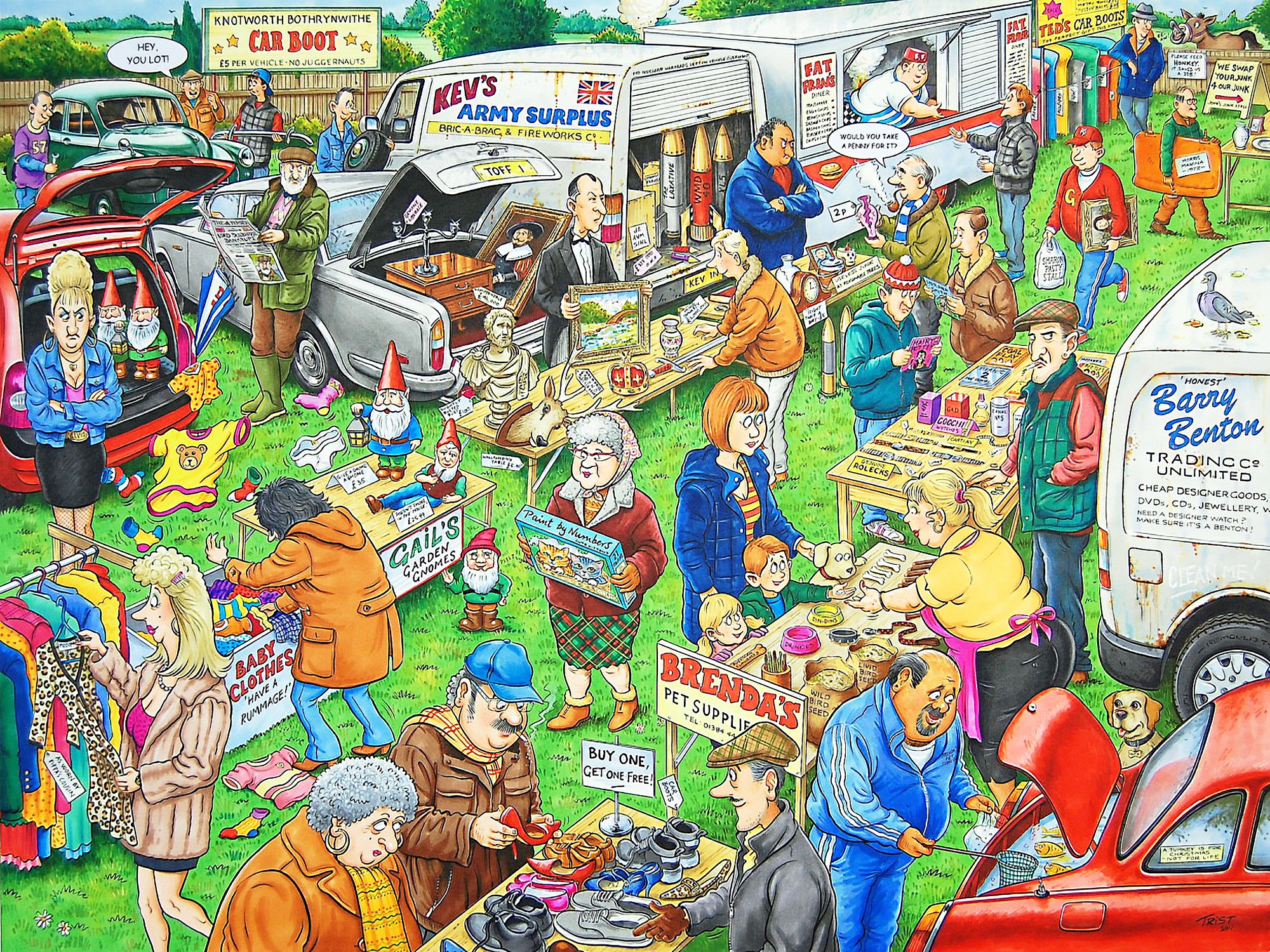 Solve Car-Boot jigsaw puzzle online with 352 pieces