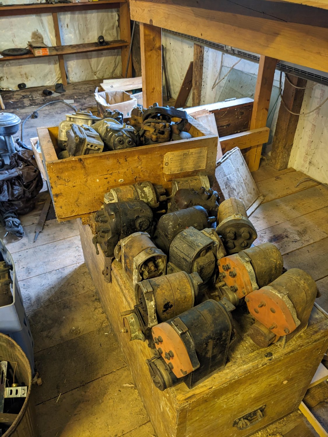 Solve A collection rising from the clutter. Magnetos. Take two, they're ...