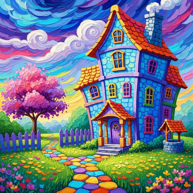 Solve Colour me bright. jigsaw puzzle online with 100 pieces