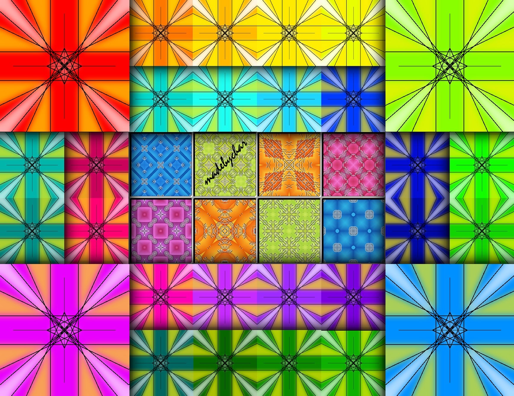 Solve Many Squares... jigsaw puzzle online with 252 pieces