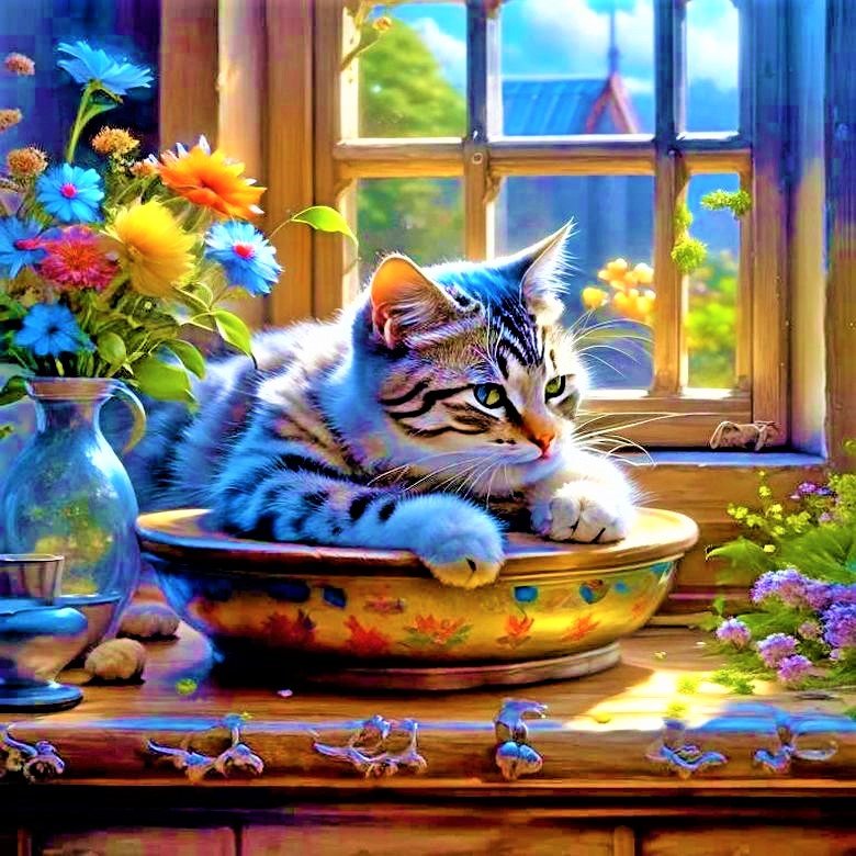 Solve Siesta jigsaw puzzle online with 49 pieces