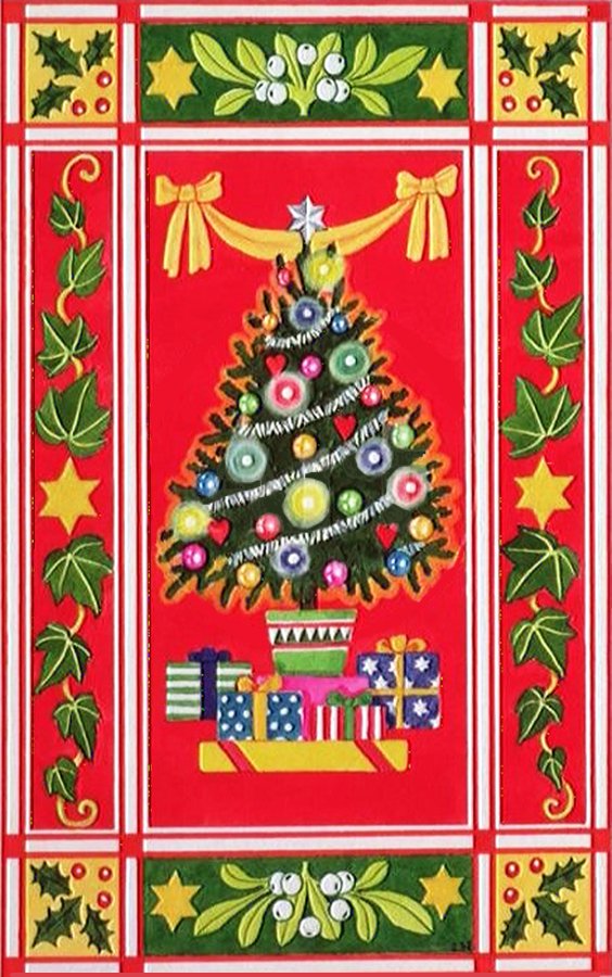 Solve Christmas Tree jigsaw puzzle online with 104 pieces