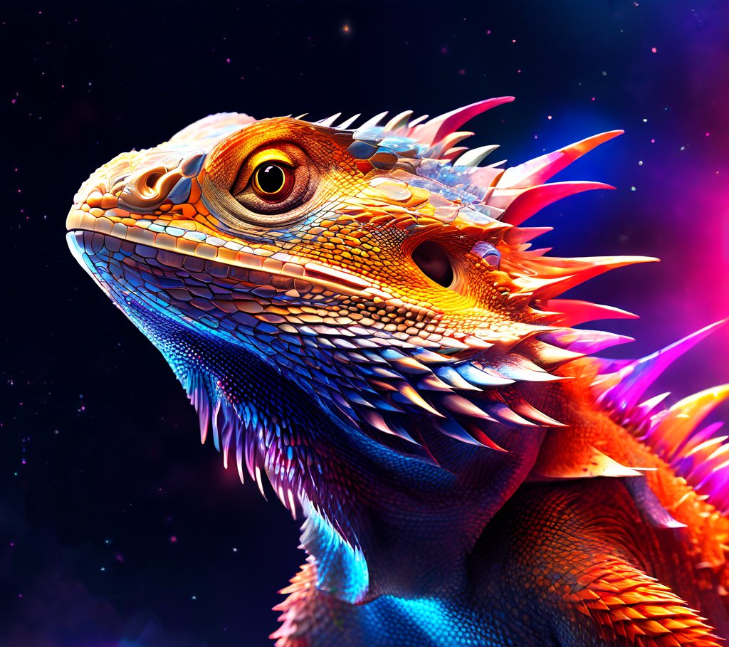 Solve Bearded Dragon jigsaw puzzle online with 72 pieces