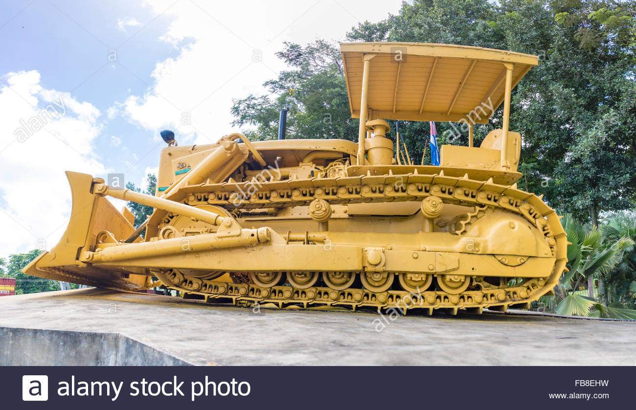 Solve derailment memorial, original bulldozer used to break rails ...