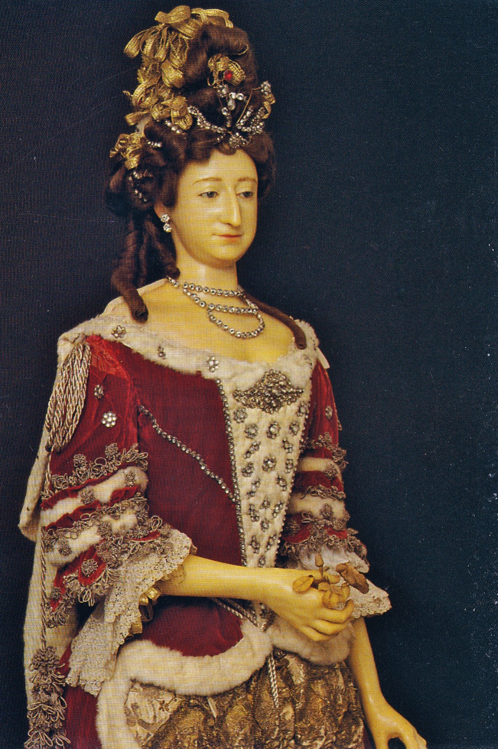 Solve Wax Funeral Effigy of Frances Teresa Stewart, Duchess of Richmond ...