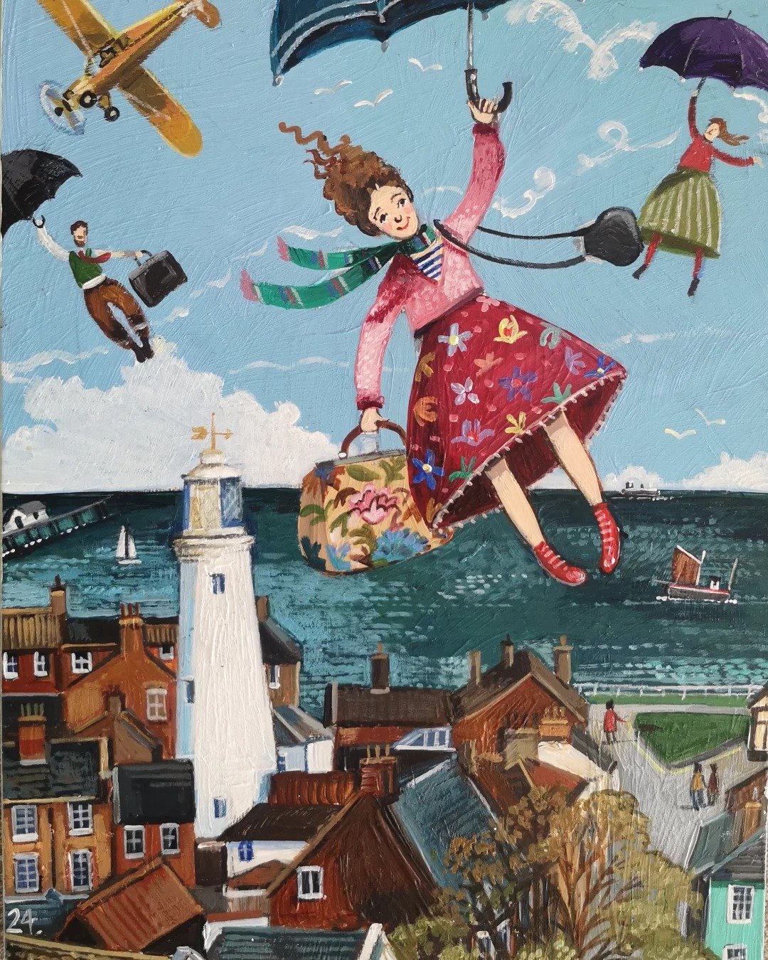 Solve dropping in (resize 12 to 396) jigsaw puzzle online with 63 pieces