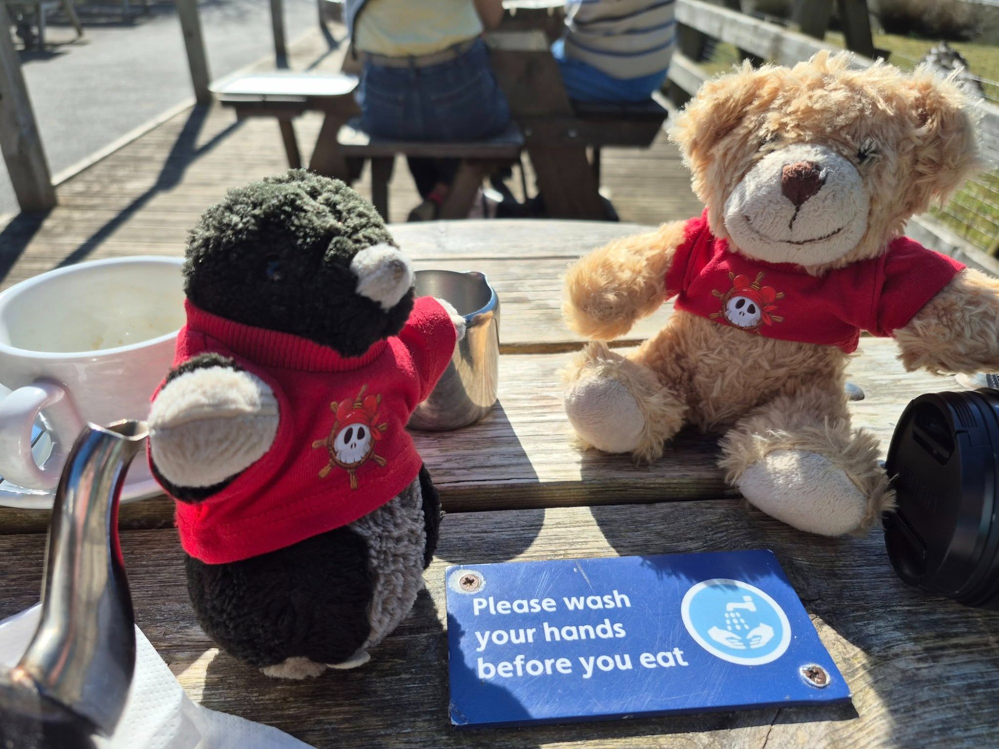 Solve Wash your hands Cub!! jigsaw puzzle online with 88 pieces