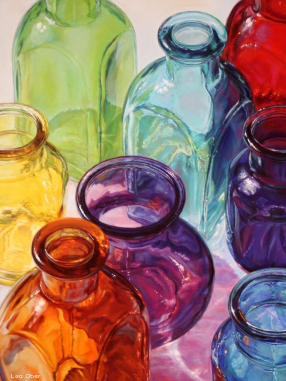 Solve Artist Lisa Ober jigsaw puzzle online with 99 pieces