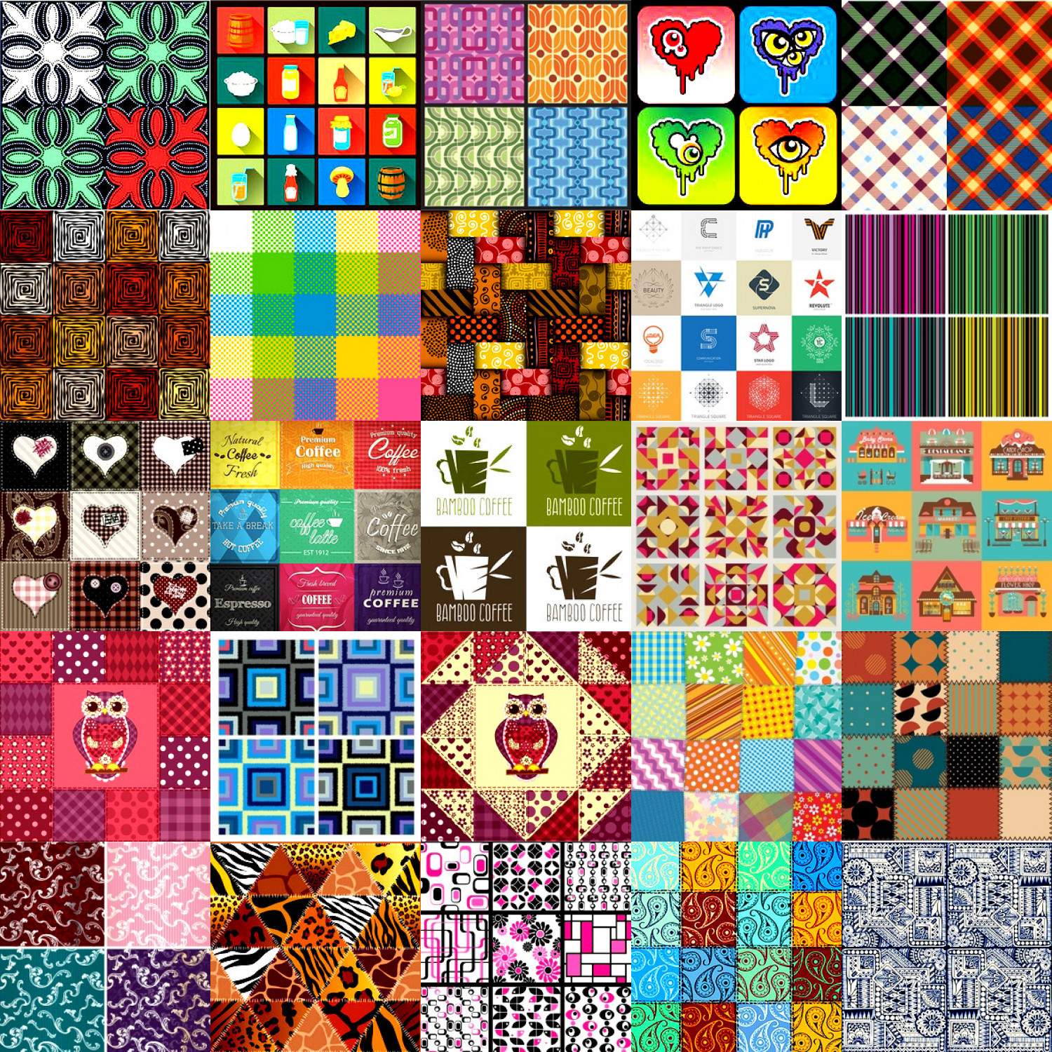 Solve Squares & More Squares jigsaw puzzle online with 529 pieces