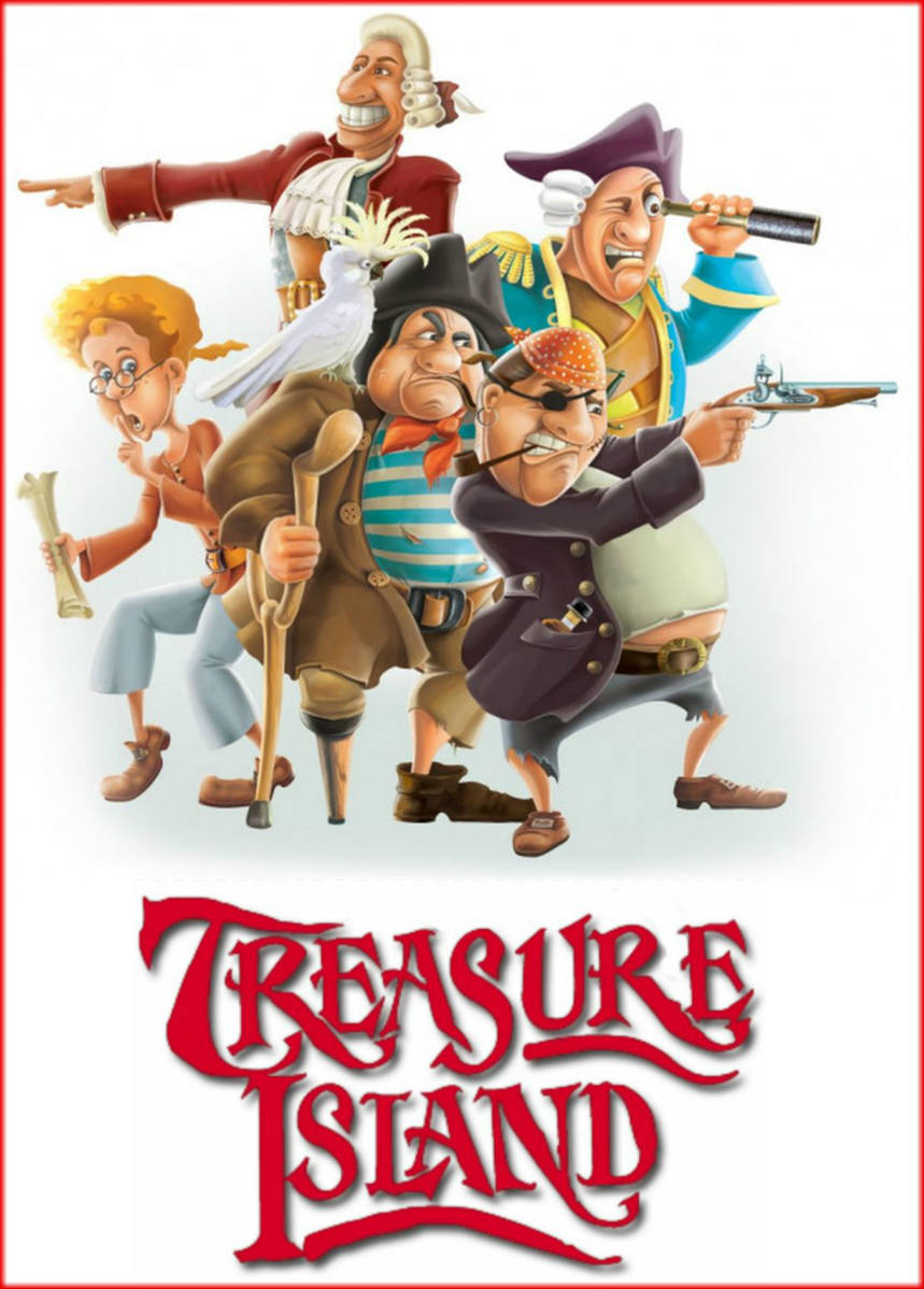 Solve Treasure Island Cartoon Characters jigsaw puzzle online with 280 ...