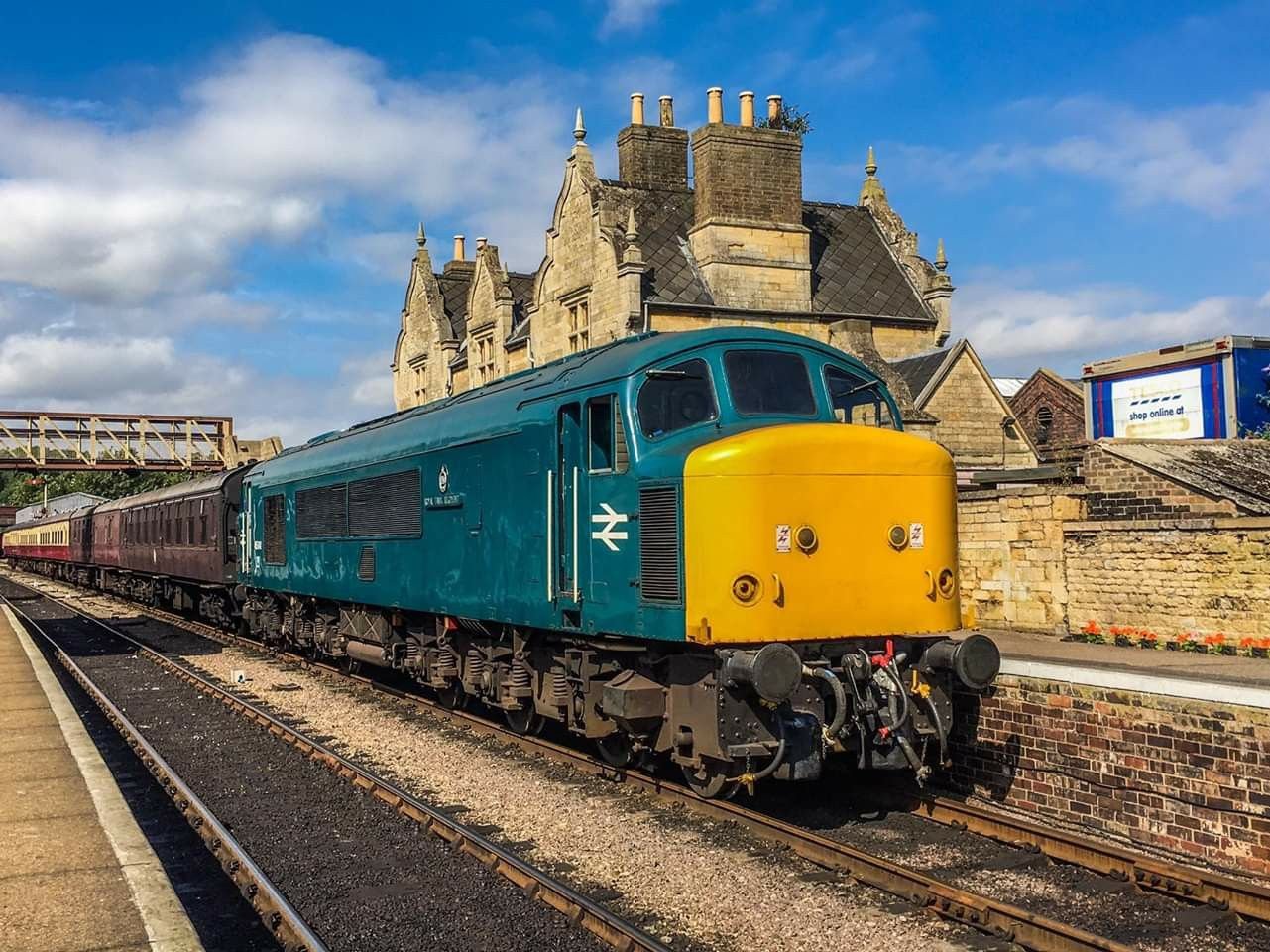 Solve BR Class 45 45041 Royal Tank Regiment. jigsaw puzzle online with ...