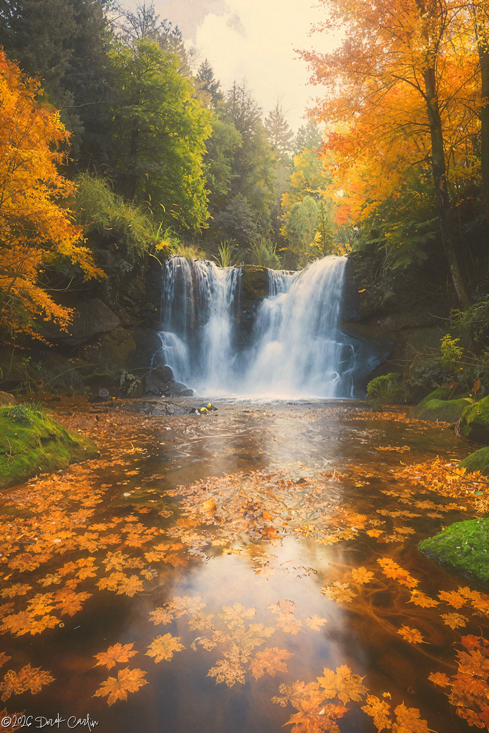 Jigsaw Puzzle | 96 pieces | Autumn Streams 2 | Jigidi