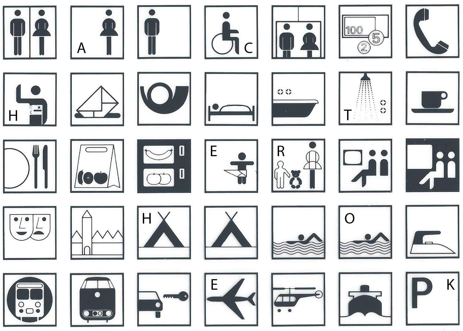 Solve Pictogram-puzzel jigsaw puzzle online with 108 pieces