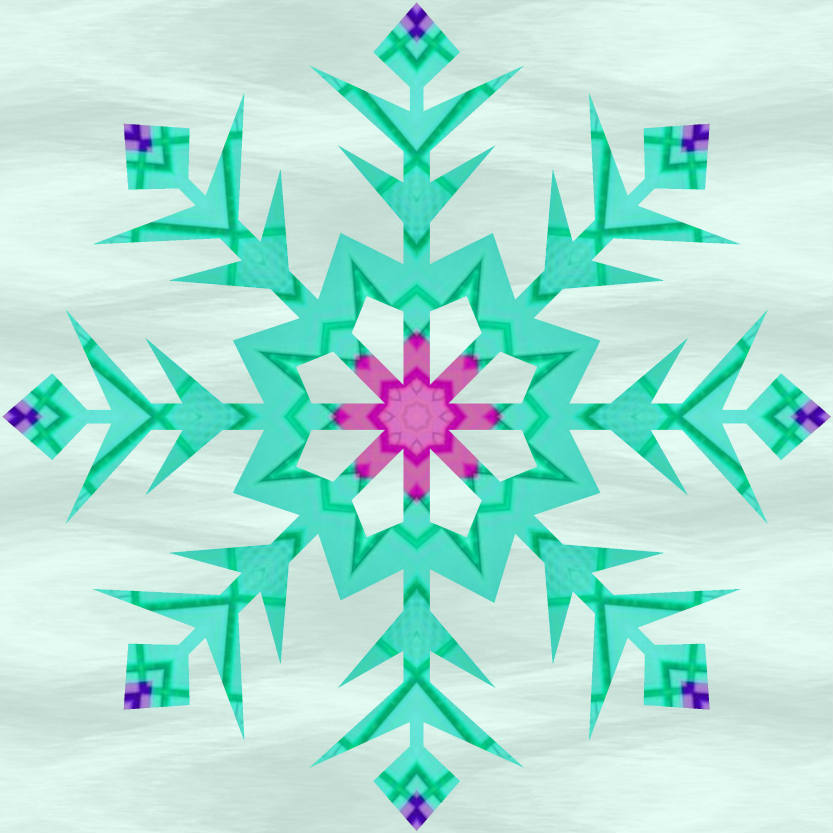 Solve Snowflake jigsaw puzzle online with 25 pieces