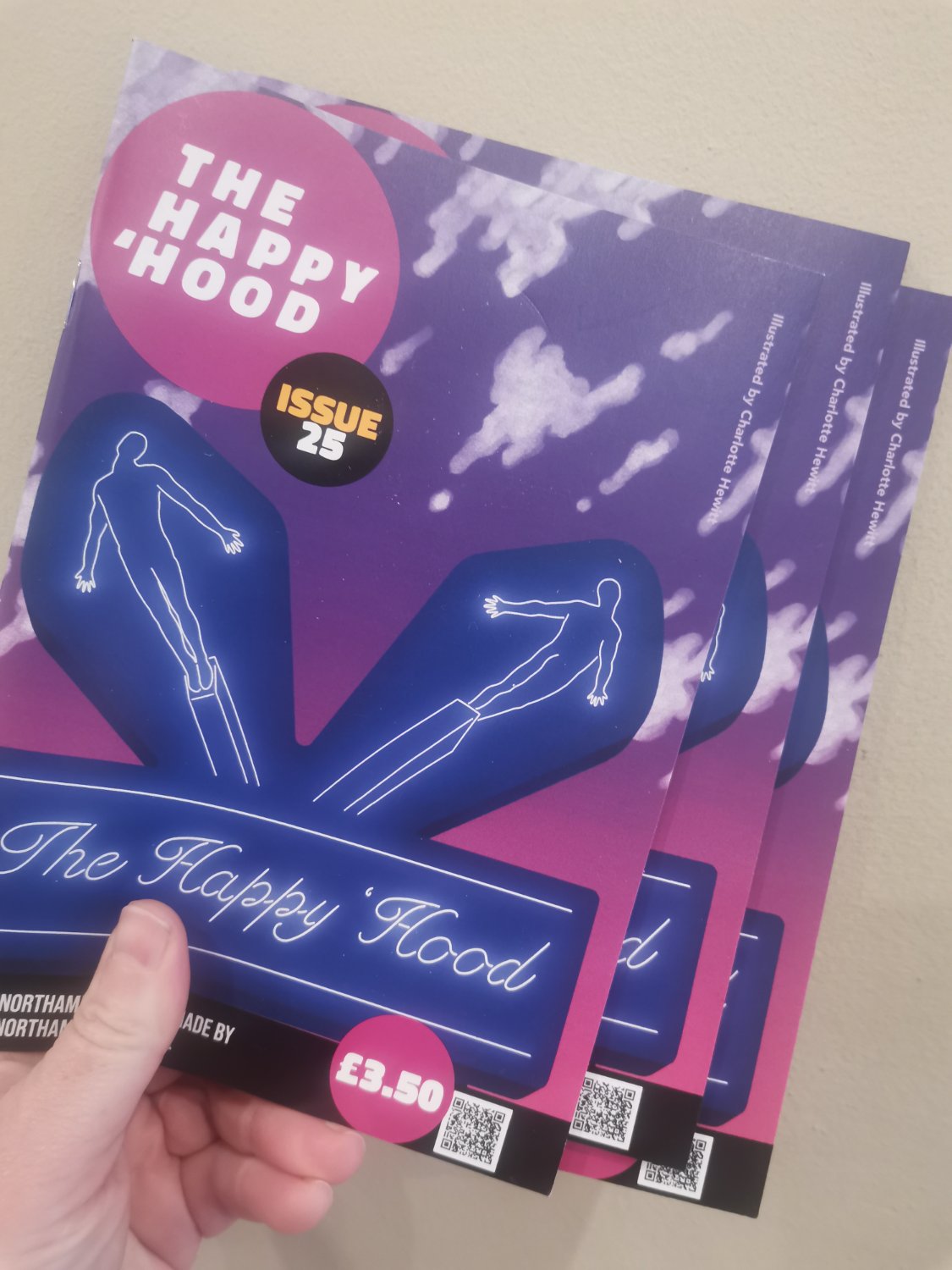 Solve The Happy Hood magazine jigsaw puzzle online with 88 pieces