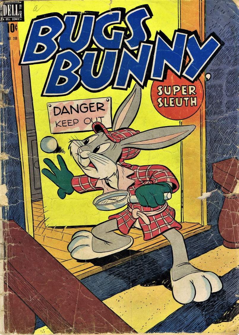 Solve Bugs Bunny: Super Sleuth jigsaw puzzle online with 35 pieces