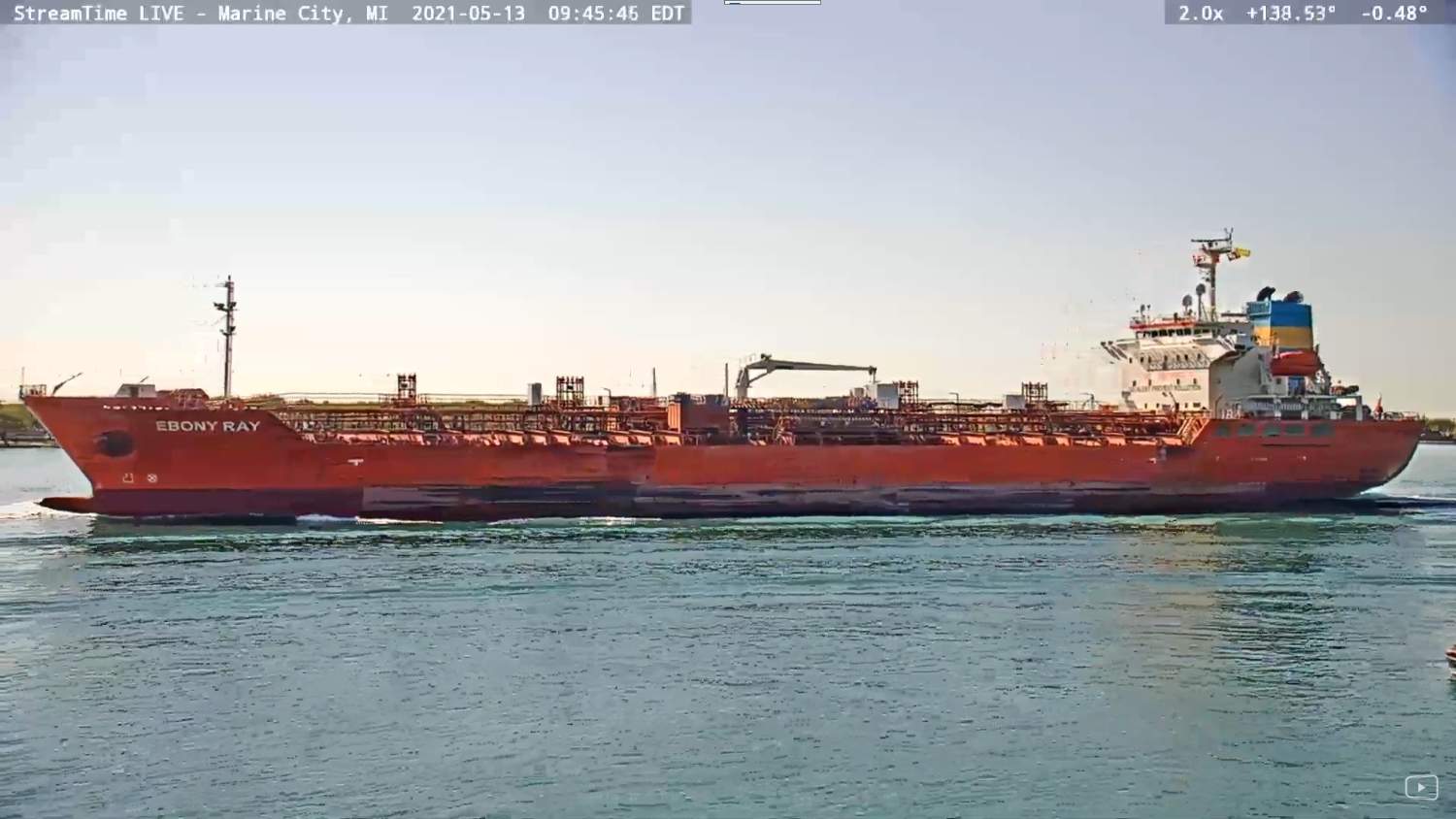 Solve Ebony Ray - Ocean-Going Tanker - Marine City, MI (2021-05-13 ...