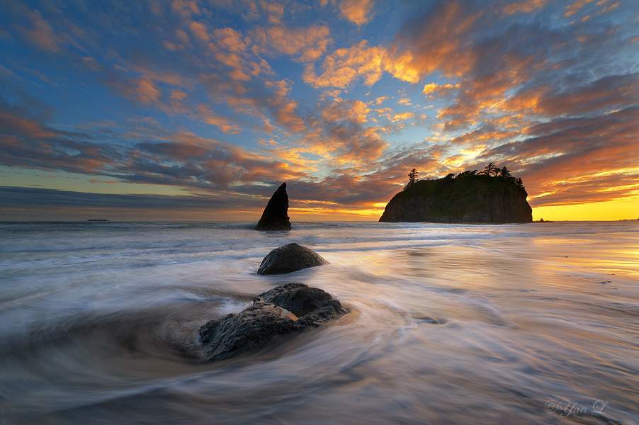 Solve Olympic National park Flickr Bing jigsaw puzzle online with 35 pieces