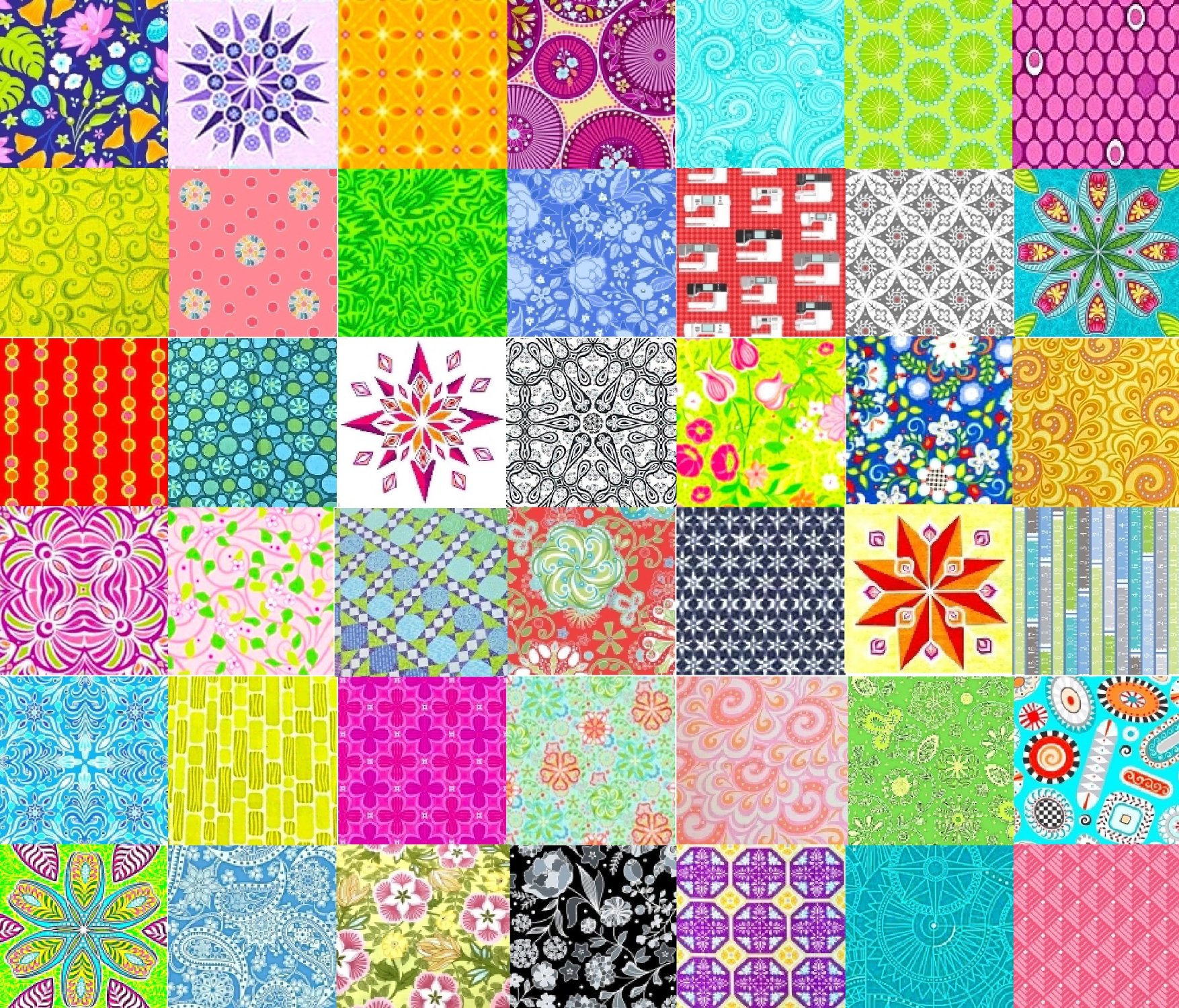 Solve PATCHWORK AMANDA MURPHY 10 jigsaw puzzle online with 72 pieces
