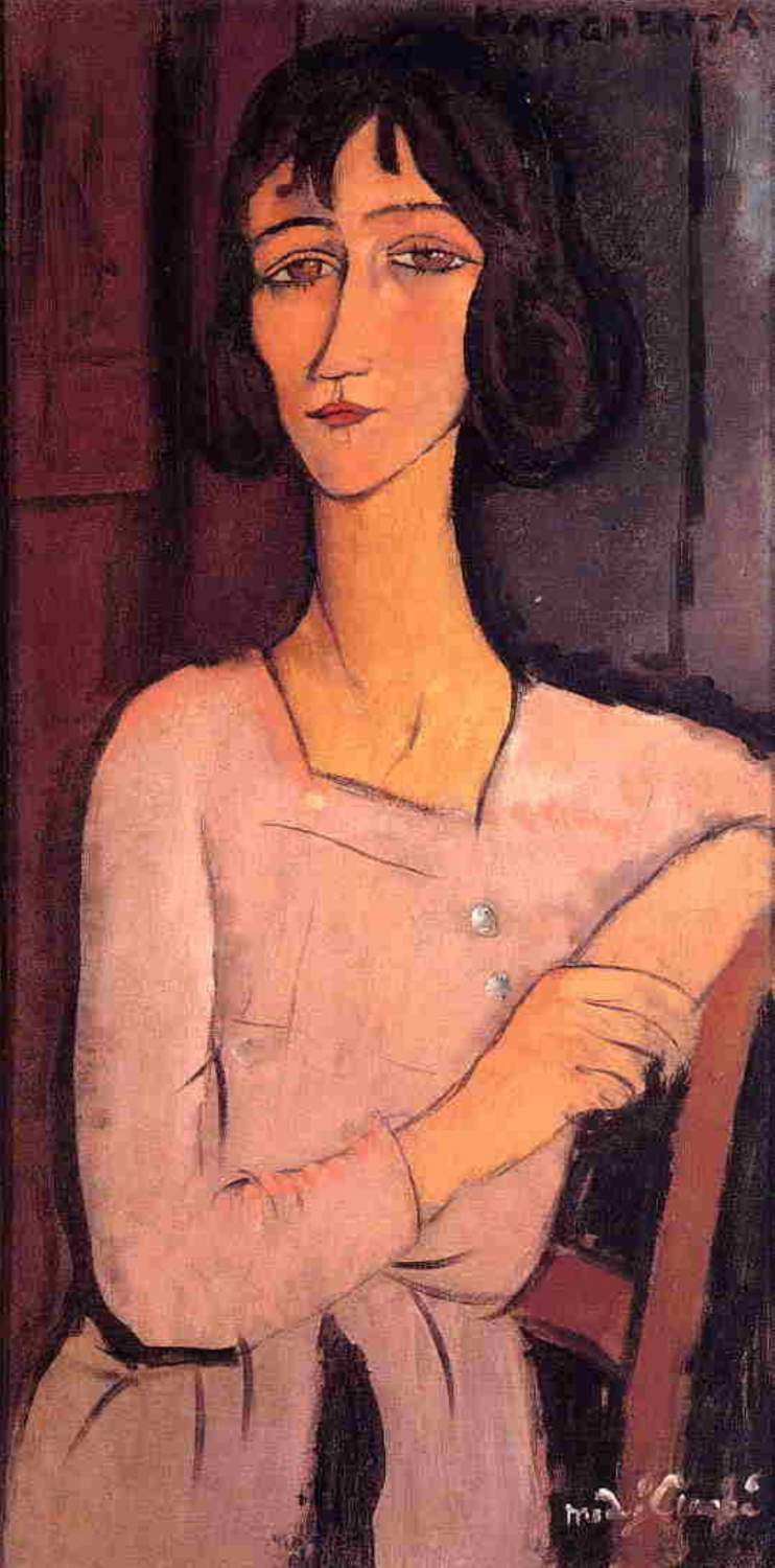 Solve Marguerite Seated, 1916 ~ Amedeo Modigliani (Italian, 1884-1920 ...