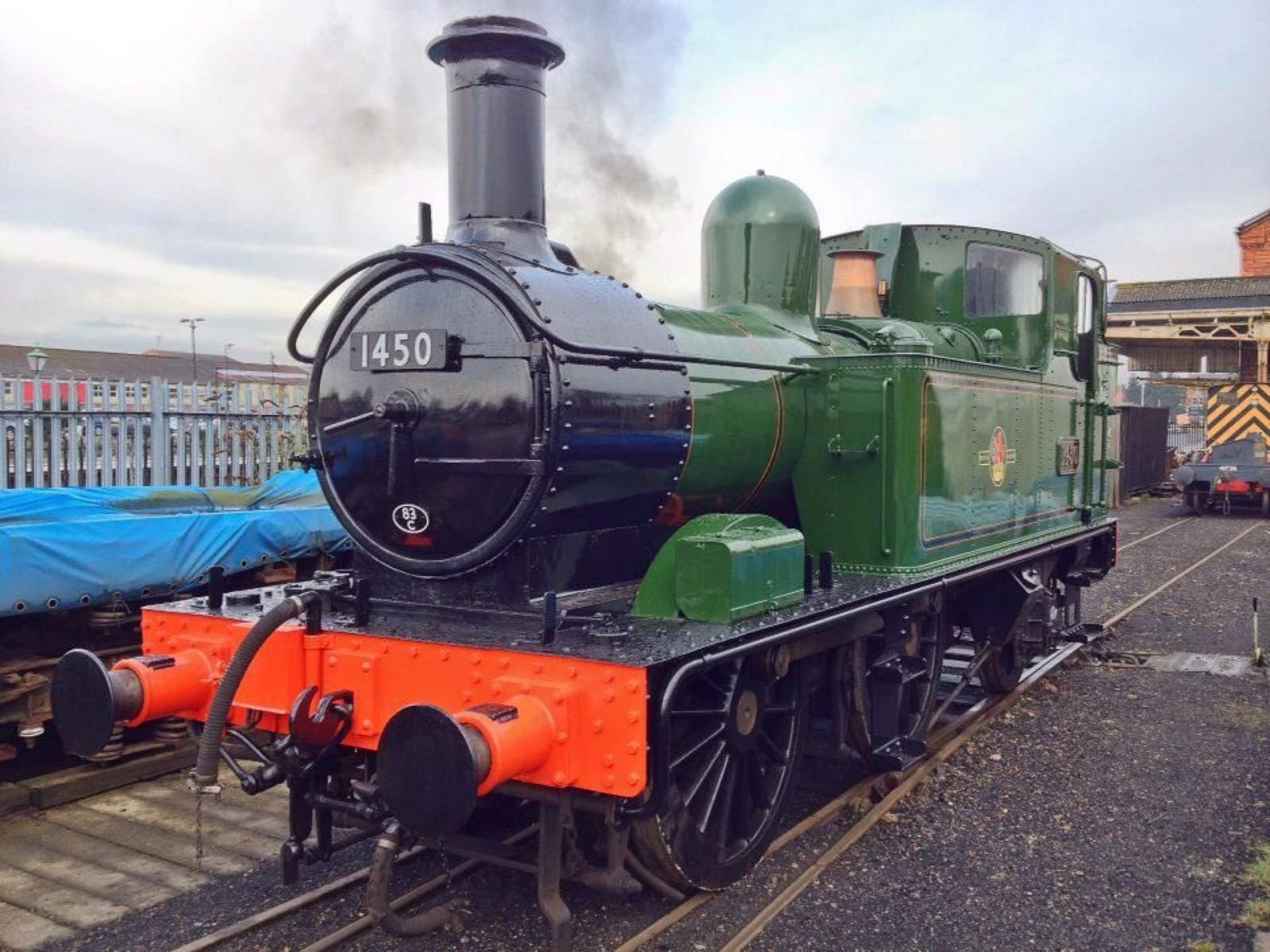 Solve GWR 14xx Class 0-4-2T 1450 at Severn Valley Railway. jigsaw ...