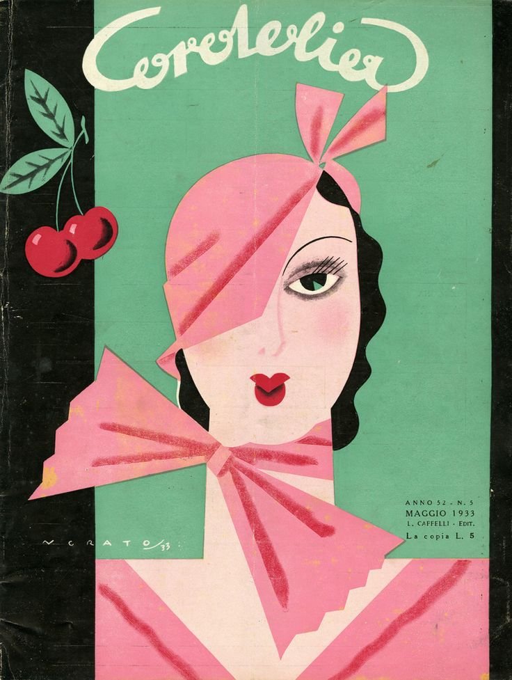 Solve Magazine Cover 1933 jigsaw puzzle online with 108 pieces