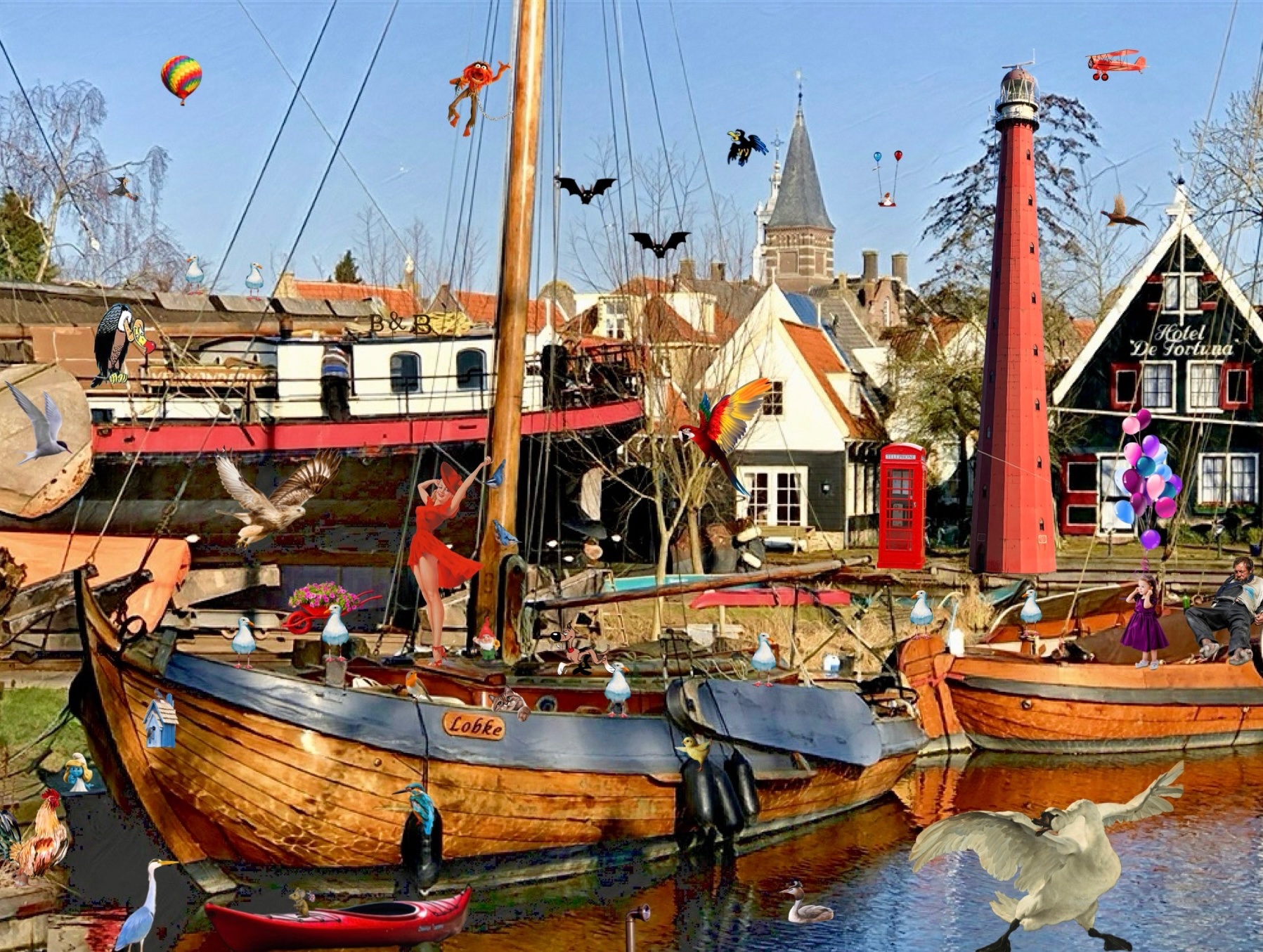 Solve Belachelijk grote puzzel 🐣 jigsaw puzzle online with 594 pieces