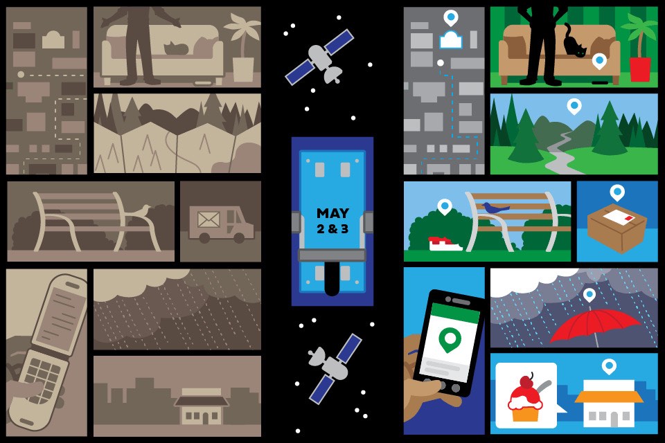 Solve Blue Switch Day 2021 jigsaw puzzle online with 150 pieces