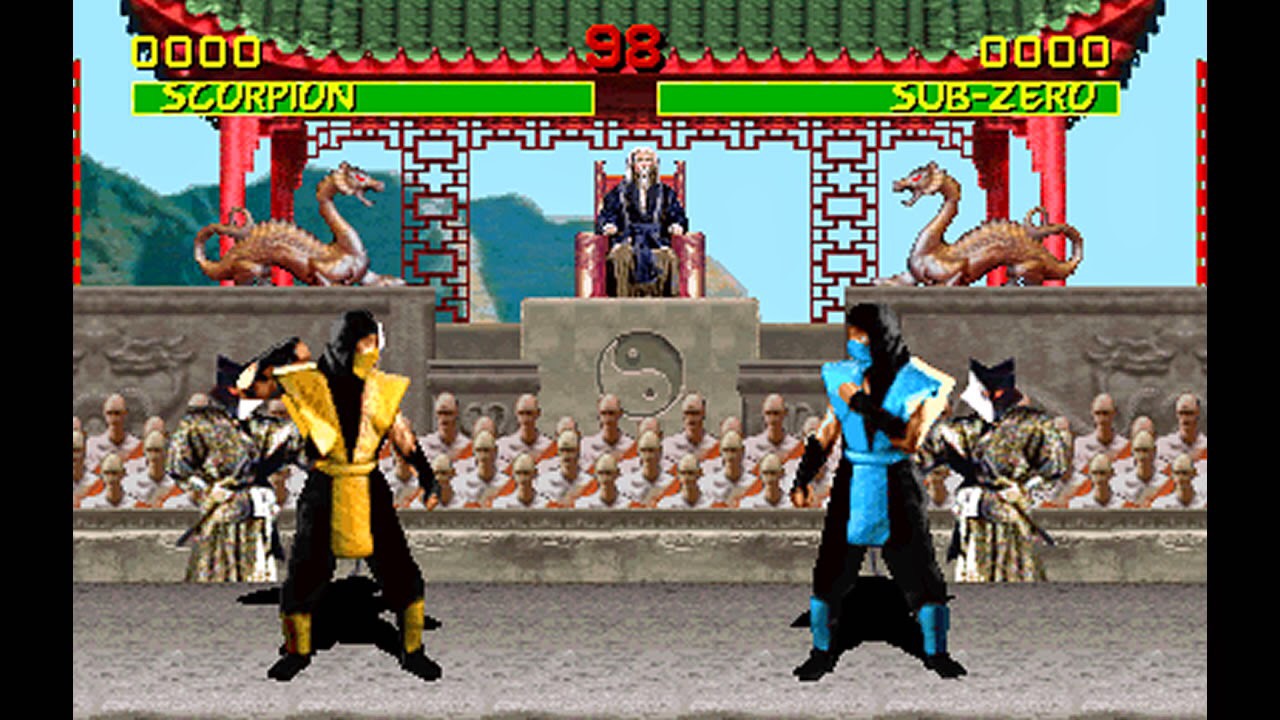 Solve Mortal Kombat jigsaw puzzle online with 112 pieces