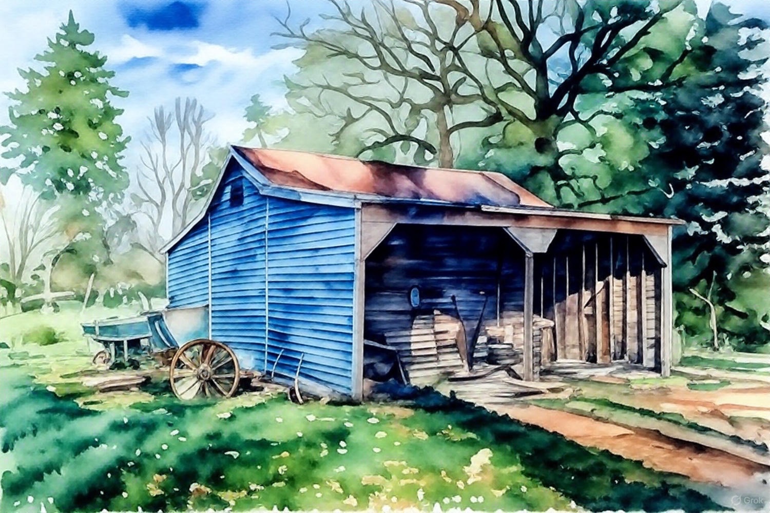 Solve Old farm shed NZ jigsaw puzzle online with 176 pieces