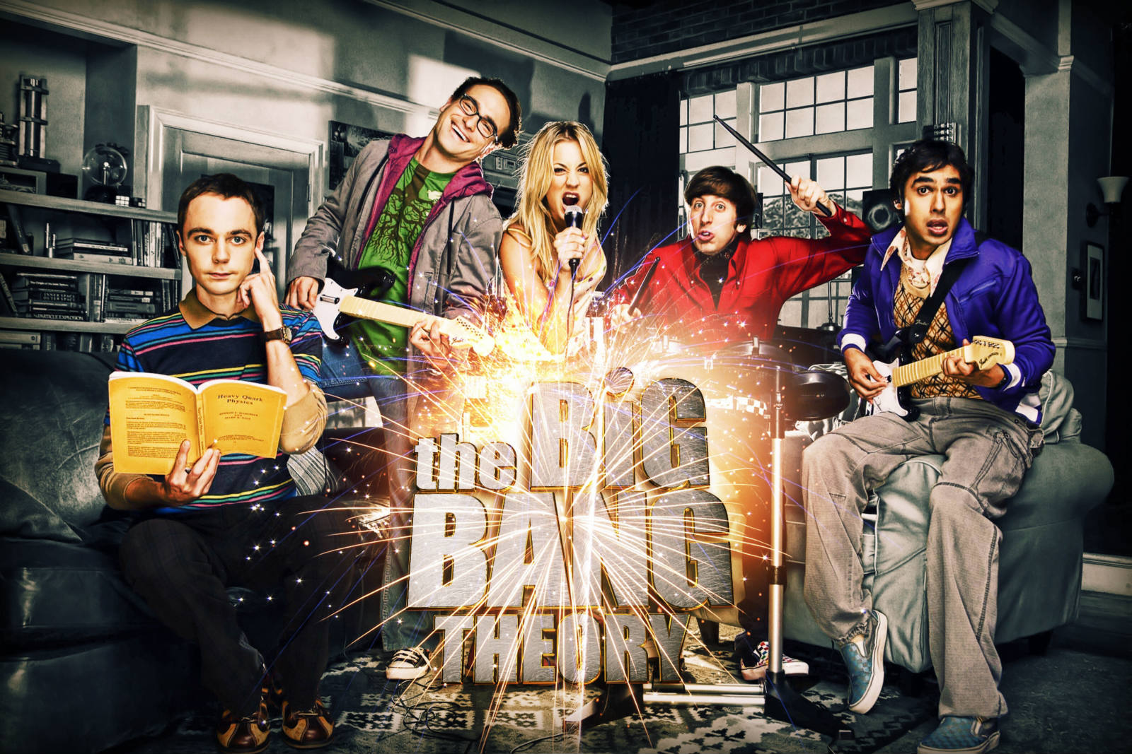 Solve The Big Bang Theory jigsaw puzzle online with 442 pieces