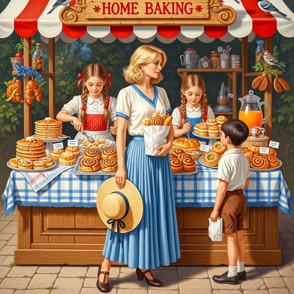 Solve Home Baking jigsaw puzzle online with 121 pieces