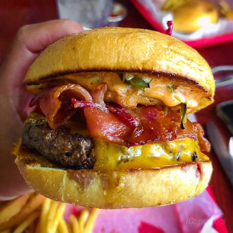 Jigsaw Puzzle | 9 pieces | Burger Tuesday with blackened tomato aioli ...