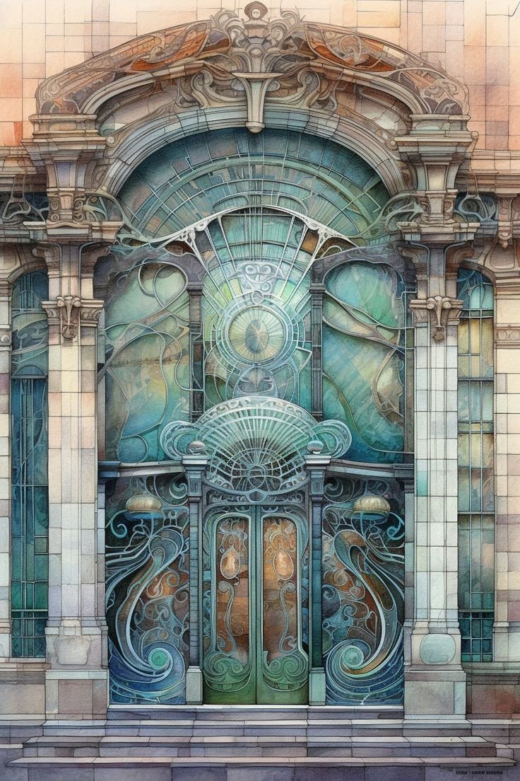 Solve interesting door jigsaw puzzle online with 126 pieces