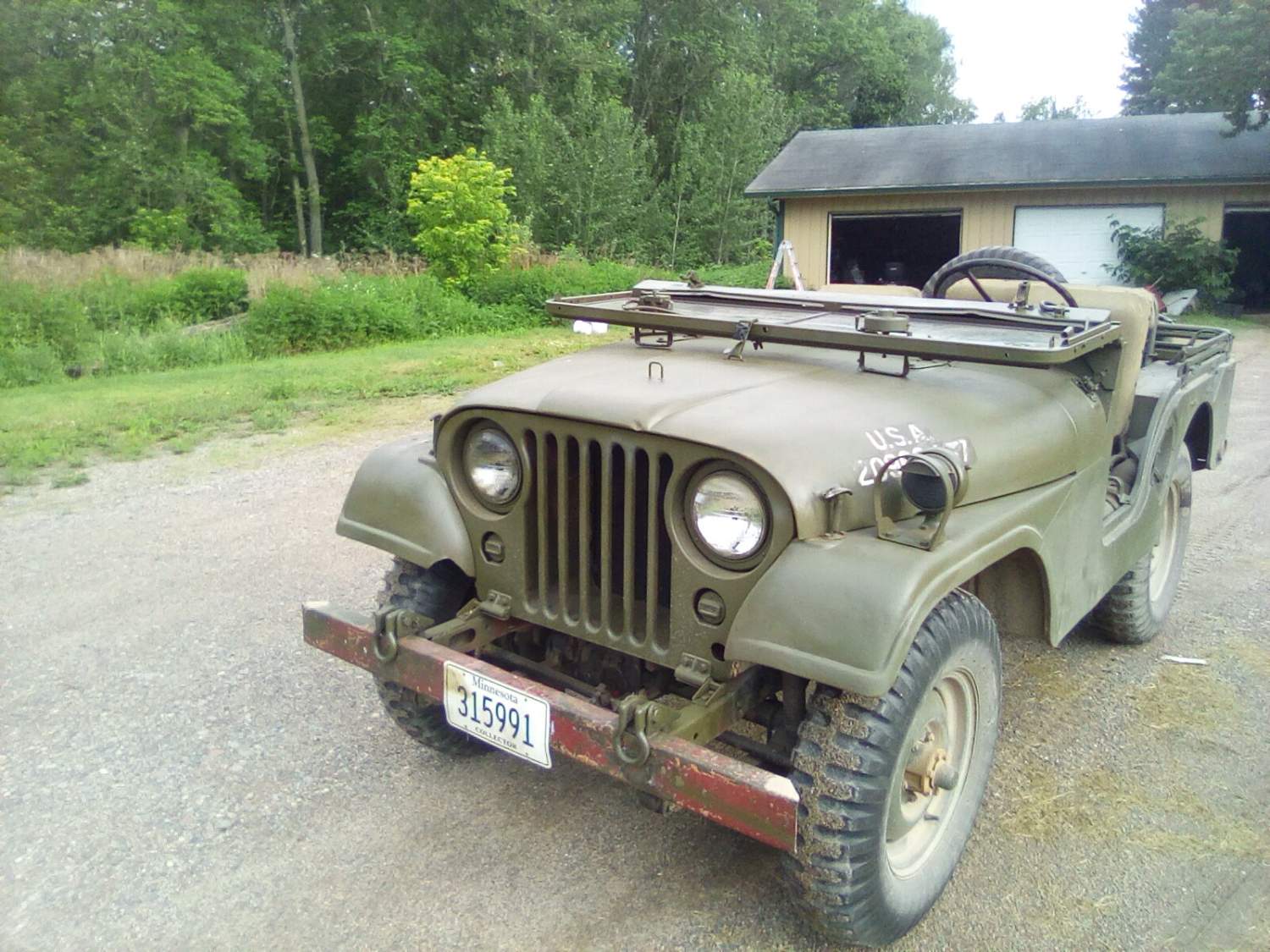 Solve M38A1 Jeep 2 jigsaw puzzle online with 108 pieces