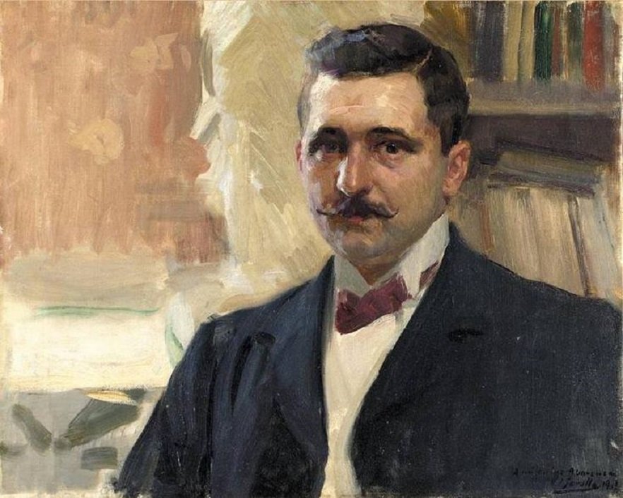 Jigsaw Puzzle | 168 pieces | Retrato del pintor Don Felipe Abarzuza ...