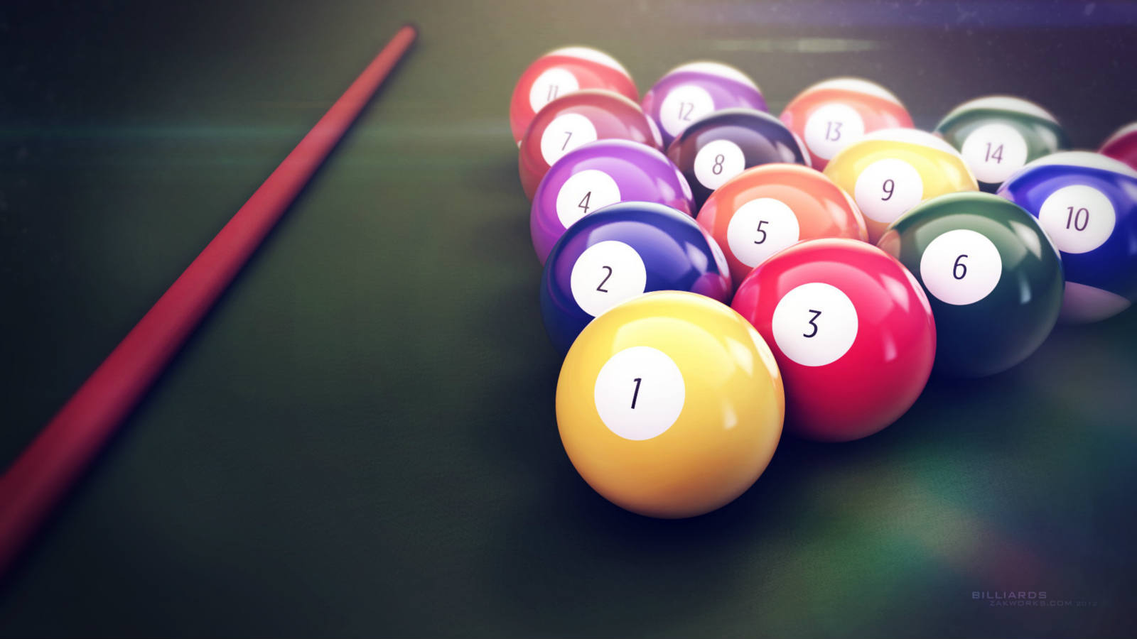 Solve billiards-hd_wallpapers jigsaw puzzle online with 252 pieces