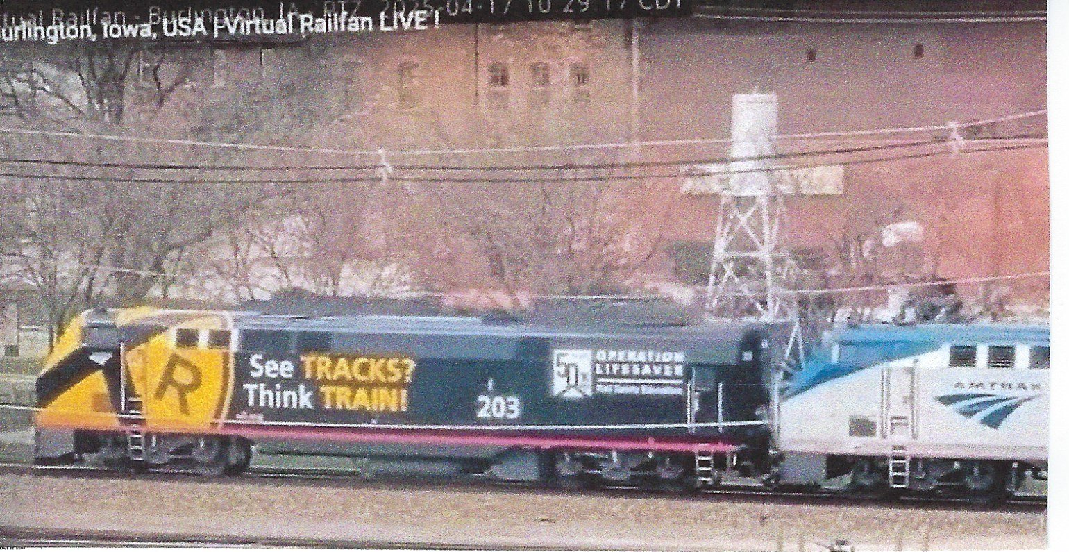 Solve Amtrak 203 jigsaw puzzle online with 50 pieces