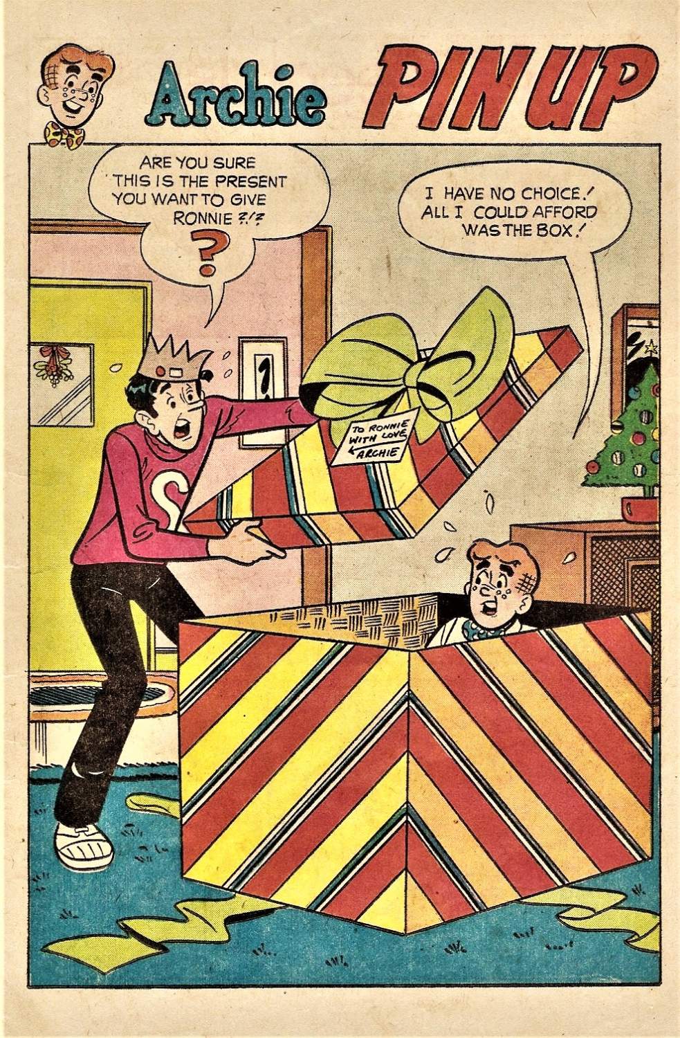 Solve Archie: The Big Present jigsaw puzzle online with 150 pieces