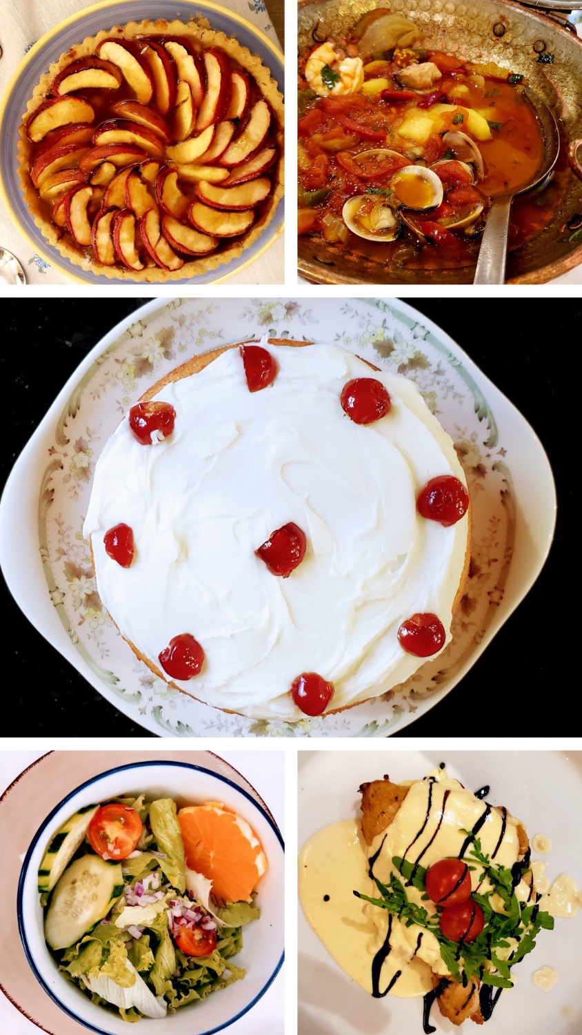 Solve Food Collage jigsaw puzzle online with 60 pieces