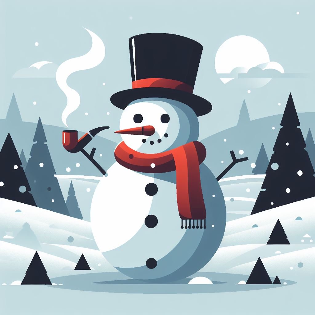Solve Snowman jigsaw puzzle online with 144 pieces