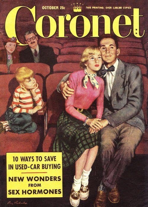 Solve Coronet Magazine Cover jigsaw puzzle online with 88 pieces