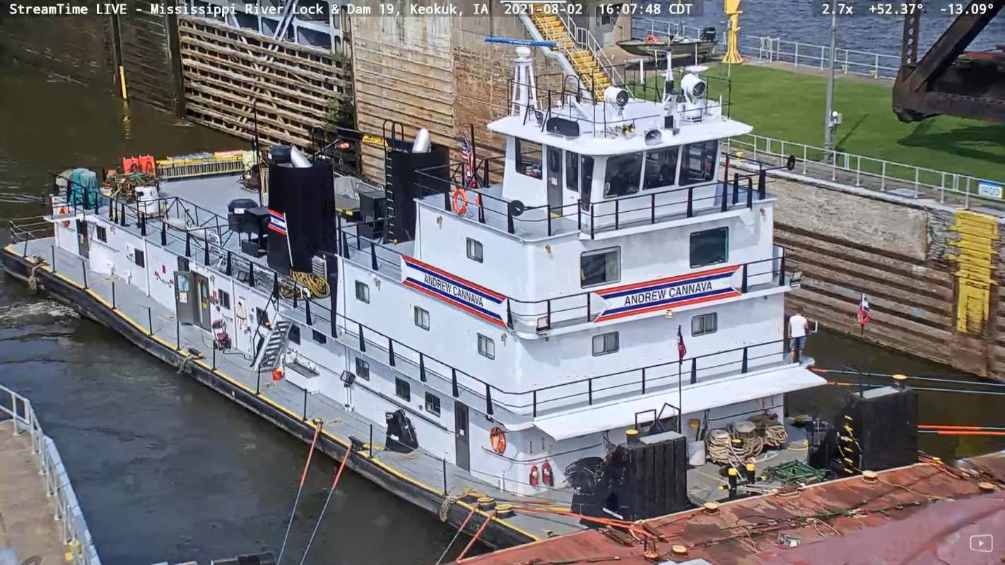 Solve Andrew Cannava - Mississippi River Towboat - Keokuk, IA (2021-08 ...