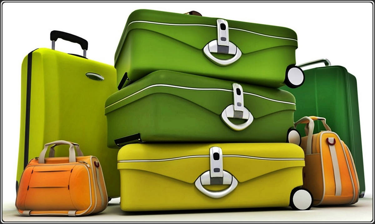 Solve Luggage (smaller size) jigsaw puzzle online with 84 pieces
