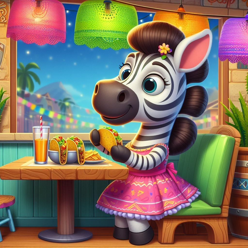 Jigsaw Puzzle | 100 pieces | A Visit to the Taco Bar | Jigidi