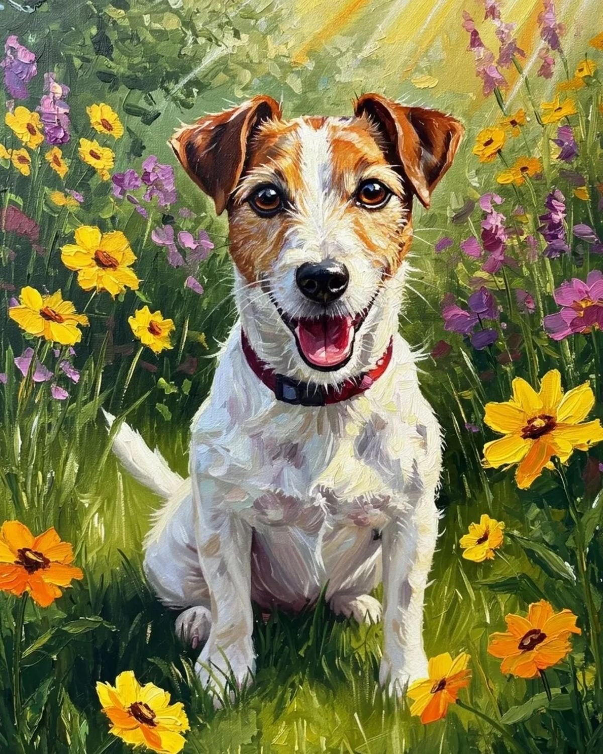 Solve Jack russell (the number of pieces can be changed from 12 to 550 ...